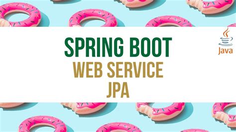 spring boot gestione web service con jpa h2 java springboot youtube