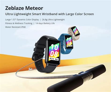 Zeblaze Meteor Smart Fitness Tracker