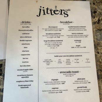 Jitters Cafe Updated January 2025 96 Photos And 222 Reviews 12 Main