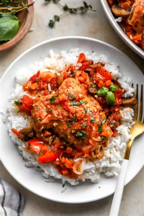 Instant Pot Chicken Cacciatore Recipe