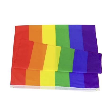 Rainbow Flag 5ft X 3ft Gay Pride Flags Rainbow And Co
