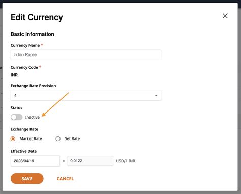 Manage Currencies Ordway Support Portal