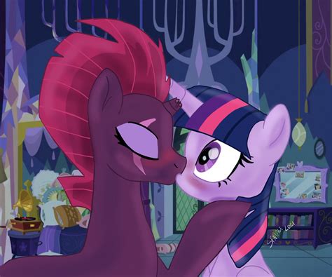 Tempest Shadow And Twilight Sparkle By Sarahthefox97 On Deviantart