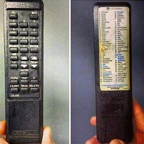 The Old Tv Remotes Nostalgia