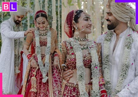 Surbhi Jyoti Ties The Knot With Sumit Suri Mouni Roy Arjit Taneja Shower Love View Pics