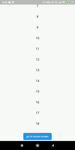 Flutter How To Make Listview Preserve Its Scroll When Transitioning To Another Route Stack
