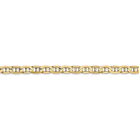 14k 45mm Concave Anchor Chain Unclaimed Diamonds