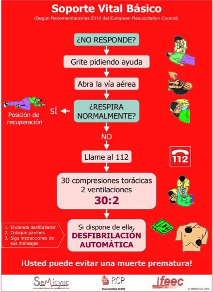 ALGORITMO DE REANIMACIÓN CARDIOPULMONAR ADULTOS Blog del Sector de Madera