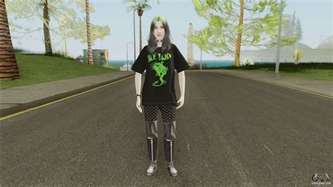 Billie Eilish Hq For Gta San Andreas Billie Eilish Hq For Gta San Andreas