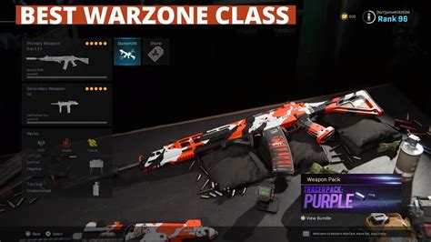 The Best Class To Use In Warzone Youtube
