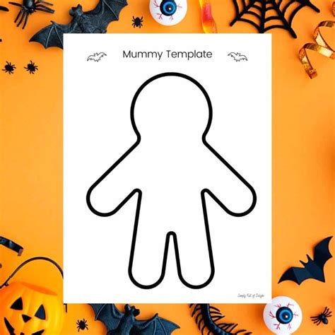 Free Printable Mummy Template Free Printable