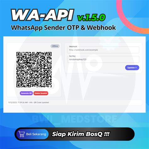 Jual Source Code Wa Api V15 Send Otpwebhook Shopee Indonesia
