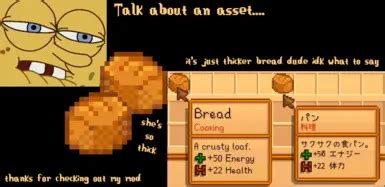 Thick Bread At Stardew Valley Nexus Mods And Community