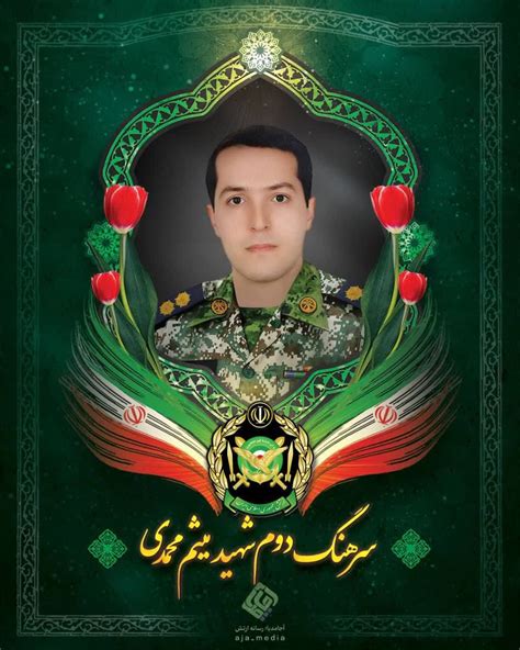 سرهنگ دوم شهید میثم محمدی ارتش پرافتخار ایران اسلامی
