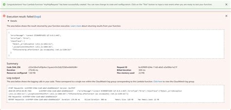 Nodejs Aws Lambda Request Blueprint Stack Overflow