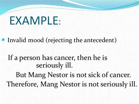 Hypothetical Syllogism