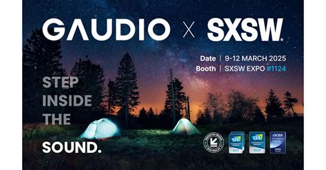 Gaudio Lab Returns To Sxsw With An Immersive Audio Driven Campsite
