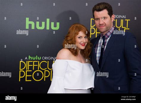 Julie Klausner And Billy Eichner Attend The Hulu Original Difficult