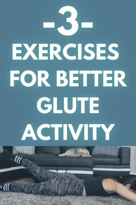 Exercises To Improve Glute Activation Glute Activation Glute