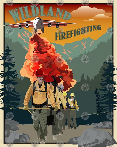 Wildland Firefighter Graphics