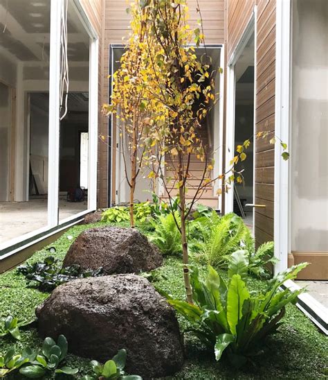 Indoor Atrium By Eseo Modern Garden Melbourne By Plant Tiles