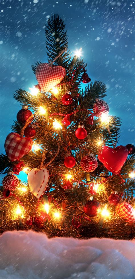 Christmas Night Lights Wallpapers 4k Hd Backgrounds On Wallpaperbat