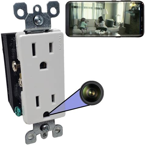Spywfi™ Working Outlet Camera Hidden Camera Outlet Thss