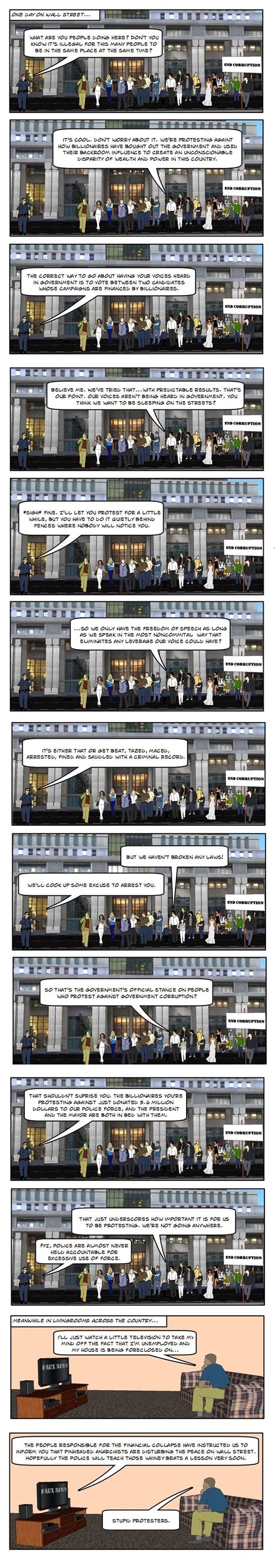 Comic How Civilians Protesting Works The Wise Sloth