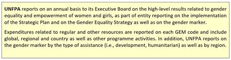 Module 5 Implementing A Gender Equality Marker System Un System Coordination