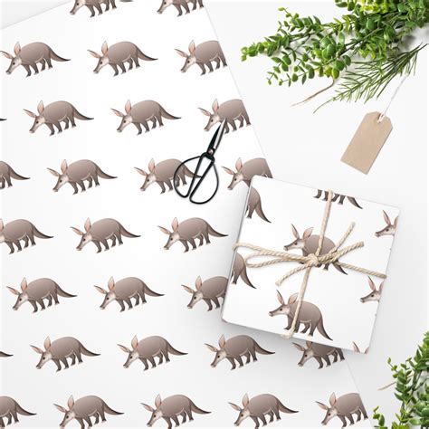Aardvark T Wrapping Paper Etsy