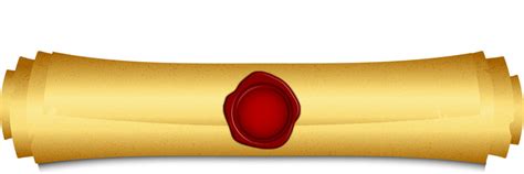 Closed Scroll Clipart