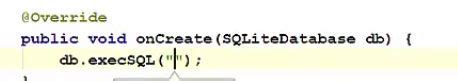 SQLite Database Table In Android Studio