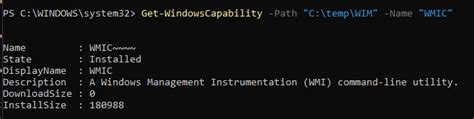 Unable To Enable Wmic On Windows 11 24h2 By Default Microsoft Qanda