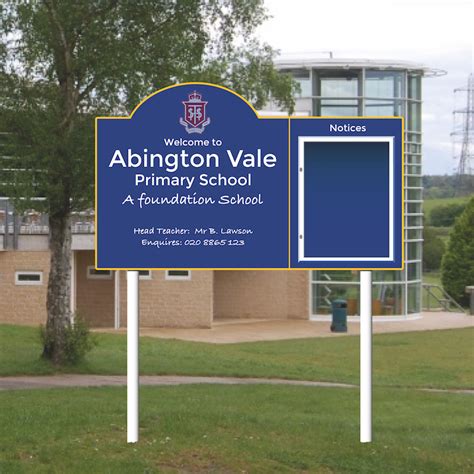 Signage For Schools School Activities