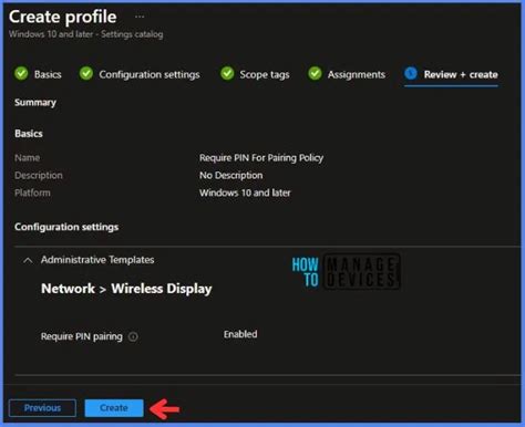 install intune require pin for pairing policy htmd blog