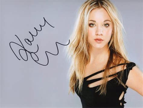 Limited Edition Kaley Cuoco Signed Photograph Cert Printed Autograph Etsy