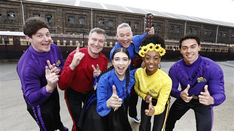 Wiggles Australia Tour Purple Wiggle Lachy Gillespies Surival Guide
