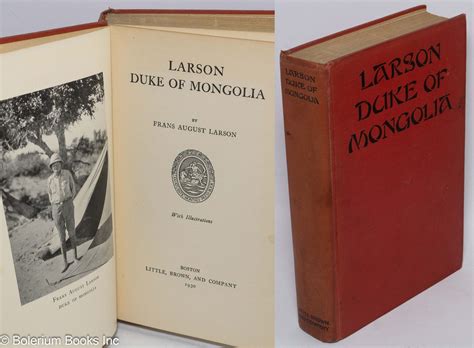 Larson Duke Of Mongolia Frans August Larson