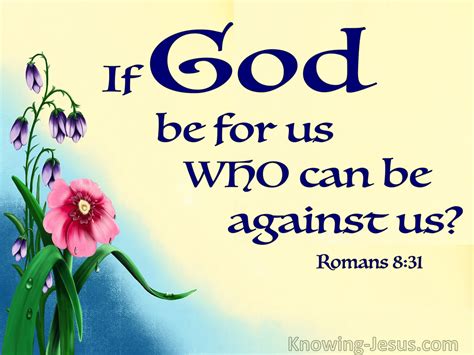 What Does Romans 831 Mean