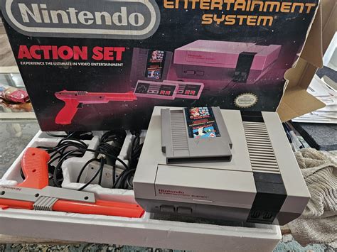 Nintendo Nes System Console Original Nes With The Box With Manuals