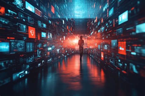 Exploring The Digital Landscape Of Evolution Through Futuristic Visuals