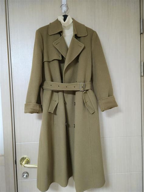 캐시미어 롱코트 카멜 타임 키이스 버버리 아님 헬로마켓