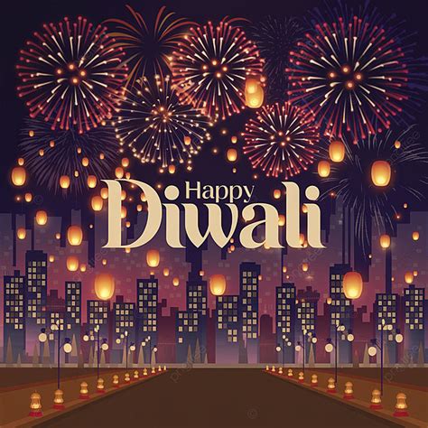 불꽃놀이와 등불로 즐기는 디왈리의 밤 축하 디왈리 불꽃놀이 빛의 축제 디왈리 축하 배경 배경 일러스트 및 사진 무료 다운로드 Pngtree