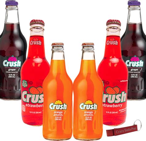 Crush Variety Pack Most Popular Flavors Real Cane