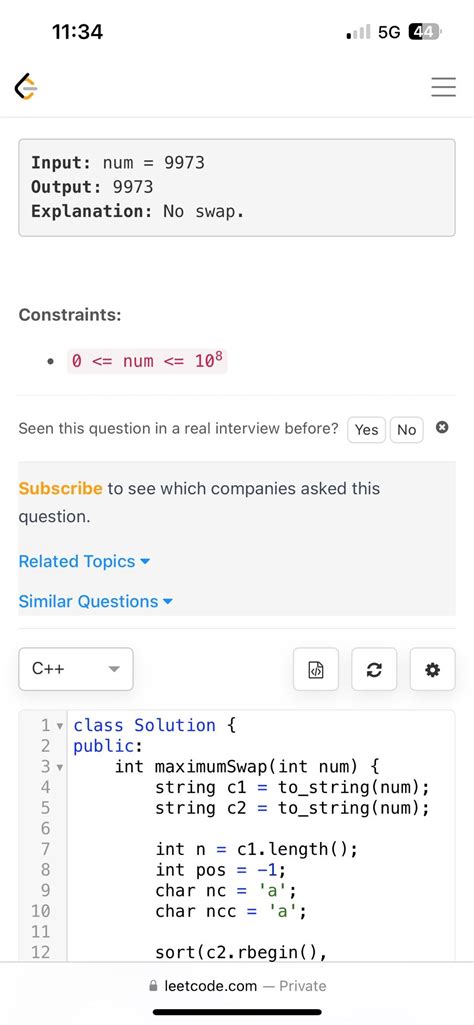 100daysofdsa 100daysofcode Leetcode Dsa Cpp Codingchallenge Problemsolving Siddharth K