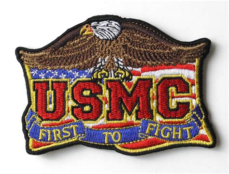 First To Fight Usmc Us Marine Corps Marines Embroidered Patch 35