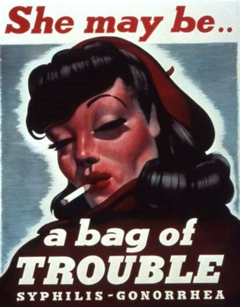 24 Ridiculously Over The Top World War Ii Era Std Prevention Posters