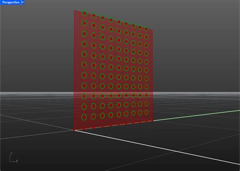 Modelling Perforation In Grasshopper