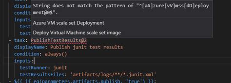 validation flags the publishtestresults task · issue 119 · microsoft