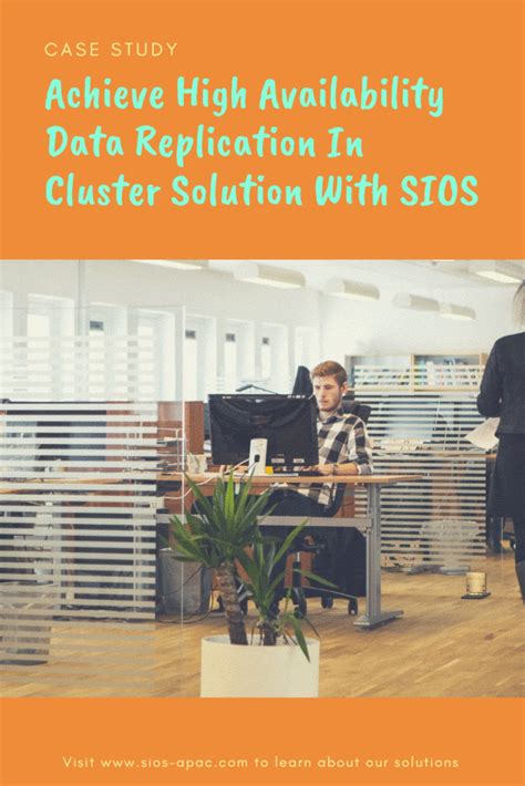 achieve high availability data replication in cluster solution with sios